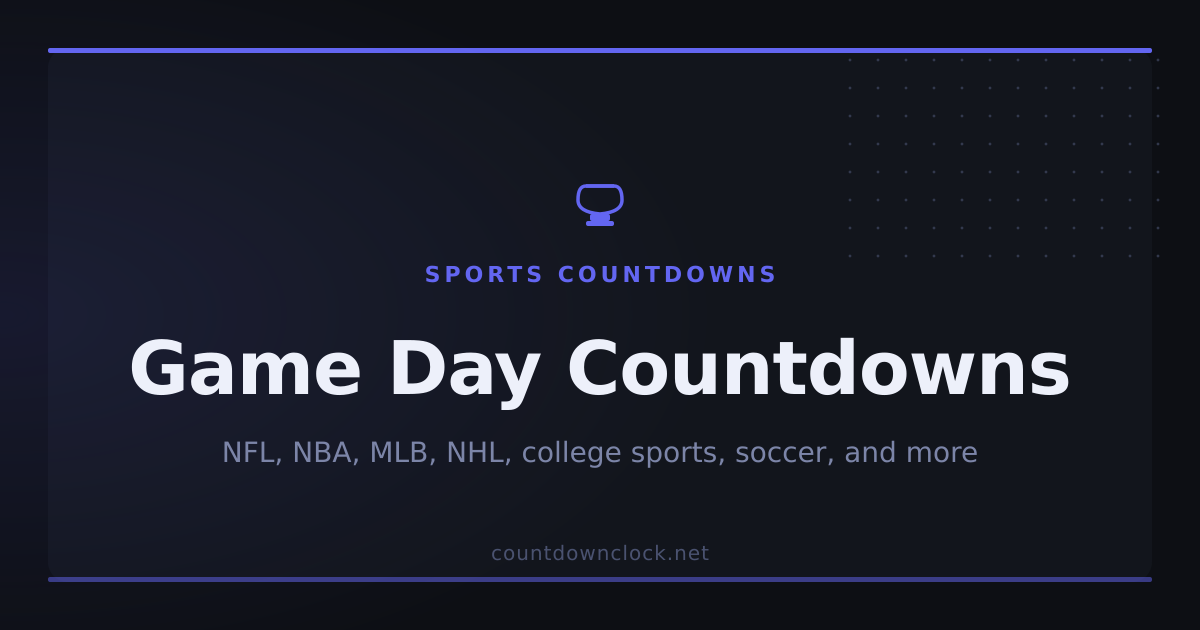 How Many Days Until the 2026 World Cup? | CountdownClock.net